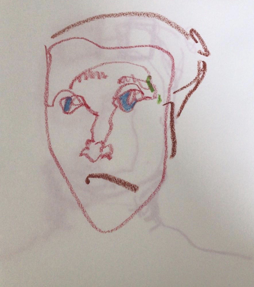 April 2020 Virtual Gallery: Red Self-Portrait Series – Sprout CoWorking
