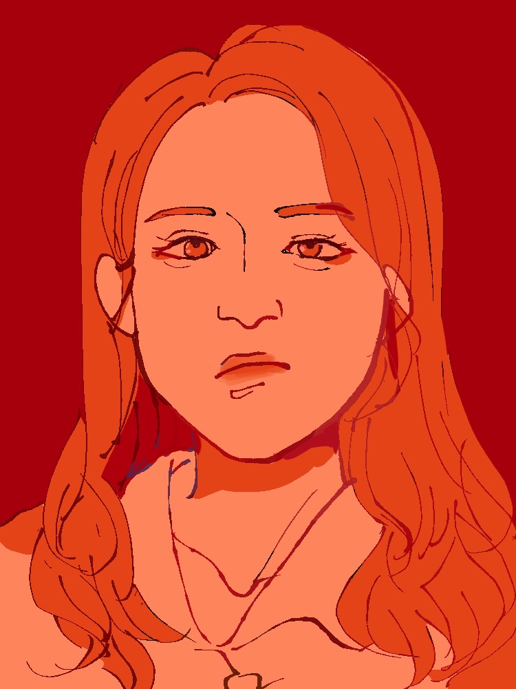 April 2020 Virtual Gallery: Red Self-Portrait Series – Sprout CoWorking