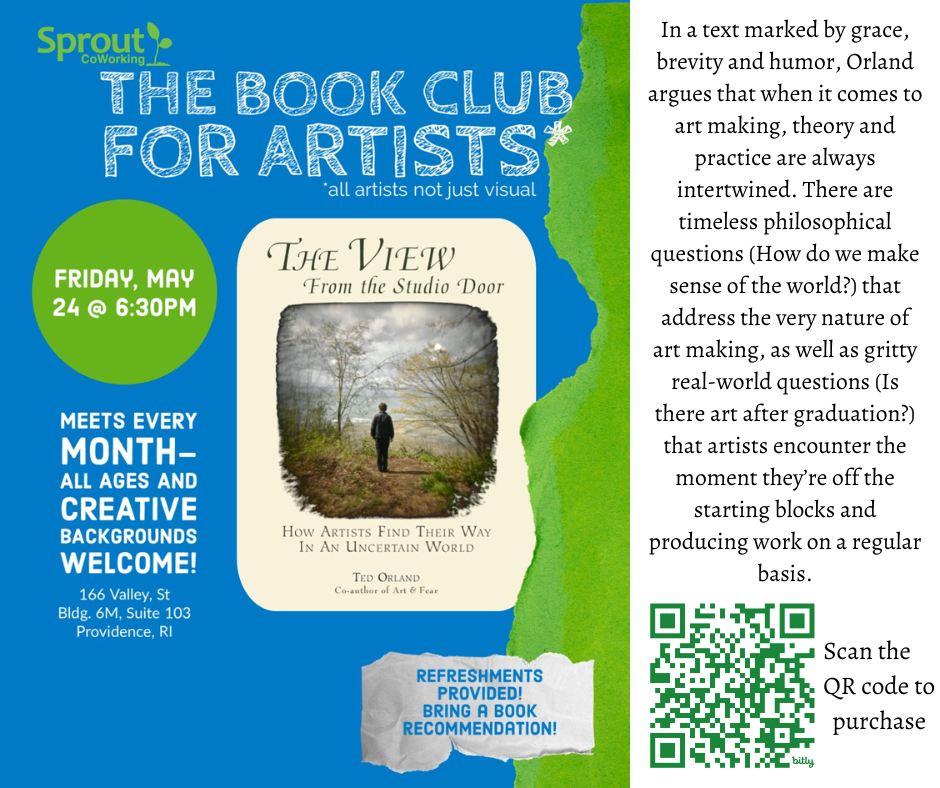 May 2024 The Book Club for Artists – Sprout CoWorking